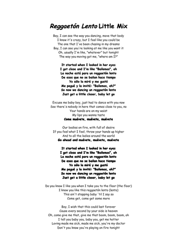 Reggaeton Lento: Cultural lesson about music and Puerto Rico | Teaching ...