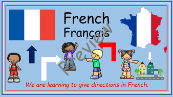 French lesson and resources - Directions - KS2 | Teaching Resources