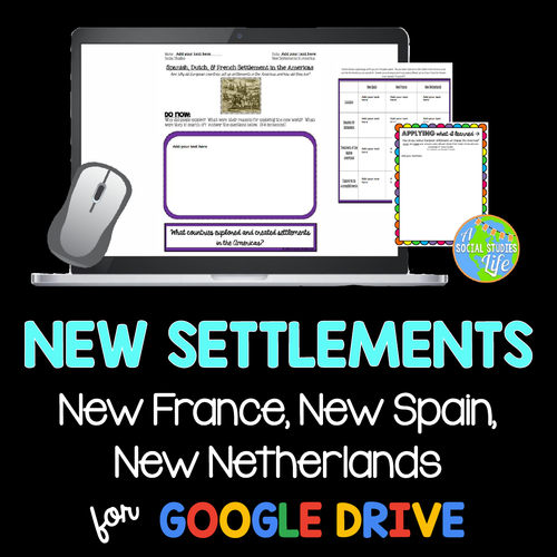New France, New Spain, New Netherlands | Teaching Resources