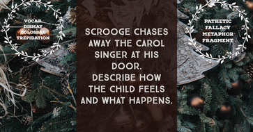A Christmas Carol Creative Writing Challenges | Teaching Resources