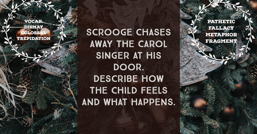 A Christmas Carol Creative Writing Challenges | Teaching Resources