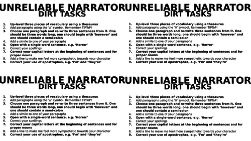 Imaginative Writing SOW - The Supernatural, Sinister and the Downright ...