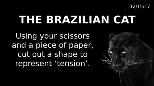 Lesson 12 Imaginative Writing: Tension and Conan Doyle's 'The Brazilian ...