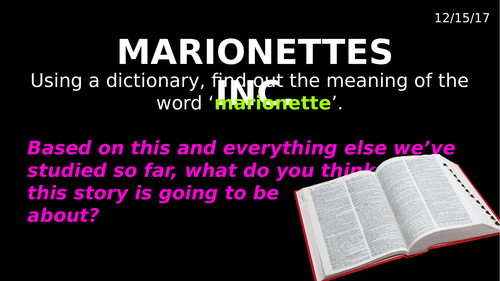 Lesson 15 Imaginative Writing: Marionettes Inc. - Ray Bradbury ...