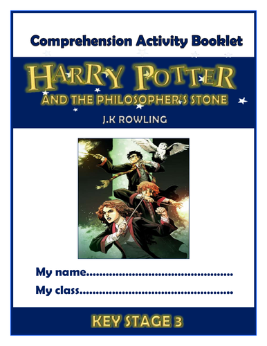 Harry Potter and the Philosopher's Stone KS3 Comprehension Activities ...