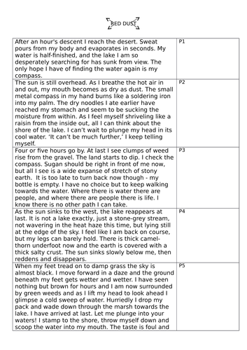 Comparing perspectives in two non-fiction literacy texts for English ...