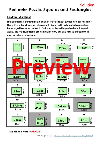 Area Revision Worksheets KS2 | Teaching Resources