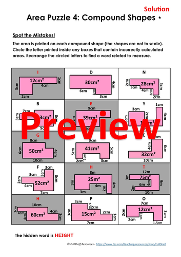 Area Revision Worksheets KS2 | Teaching Resources