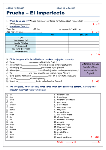 Spanish: Tenses Bundle | Teaching Resources