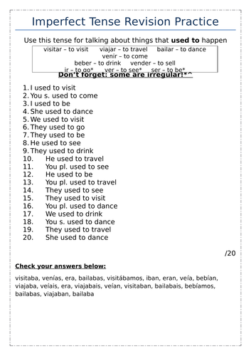 Spanish: Tenses Bundle | Teaching Resources