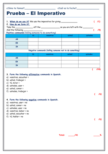 Spanish: Tenses Bundle | Teaching Resources
