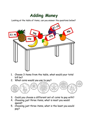 Year 3 - Money - Week 4 | Teaching Resources