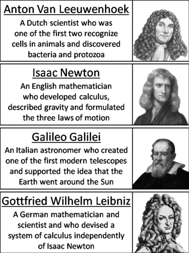 Scientific Revolution Word Wall Cards | Teaching Resources