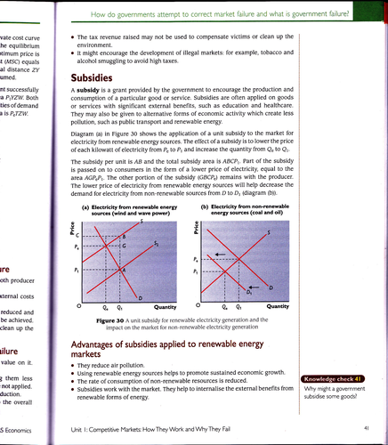 A-level Economics Government Failure Introductory Lesson | Teaching ...