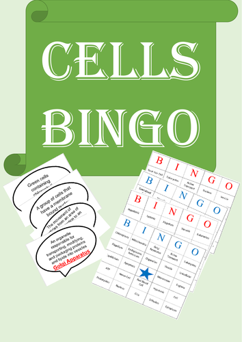 Biology Bingo: Animal and Plant Cells | Teaching Resources