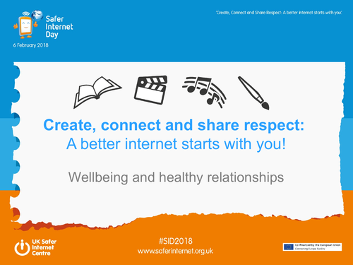 Digital wellbeing and healthy online relationships - Education pack for ...