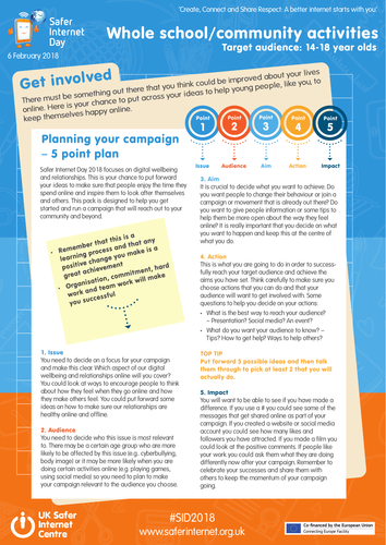 Digital wellbeing and healthy online relationships - Education pack for ...