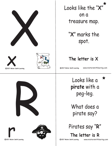 Mister Smith's Letter Recognition Program (flashcards-uppercase ...