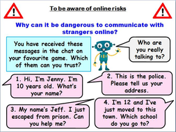 Online Stranger Danger Assembly or Lesson (Primary Internet Safety ...