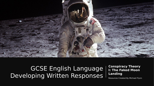 GCSE English Language: Developing Written Responses - Conspiracy #1 ...