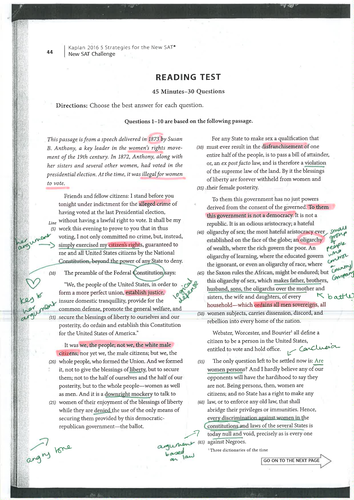 American SAT English Crash Course: Optional Essay, Writing & Language ...