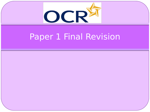 New OCR GCSE PE Revision Bundle | Teaching Resources
