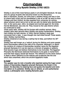 Ozymandias - GCSE Poetry revision notes (Power and Conflict anthology ...