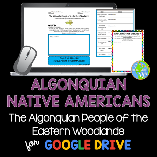 Algonquian Native Americans | Teaching Resources