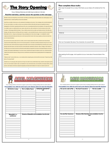 Great Expectations Comprehension Activities Booklet! | Teaching Resources