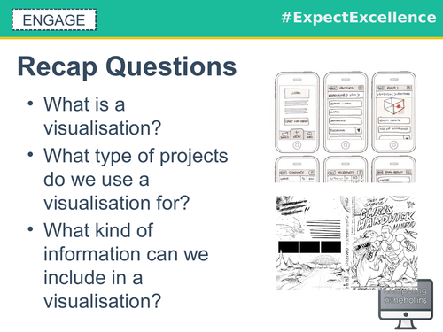 Creative iMedia R081 - Visualisations Lesson 2 of 2 | Teaching Resources