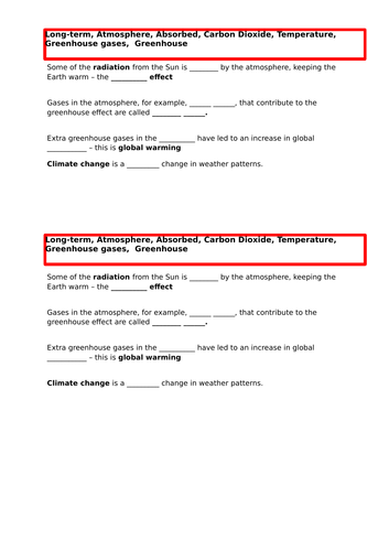 KS3 Climate Change | Teaching Resources