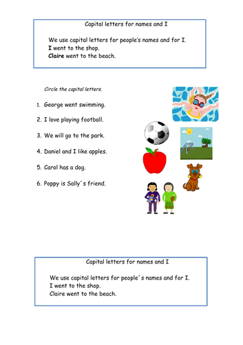 Year 1 SPAG and Vocabulary | Teaching Resources