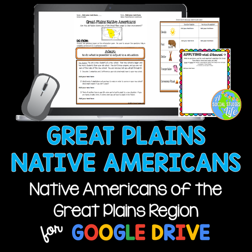 Great Plains Native Americans | Teaching Resources