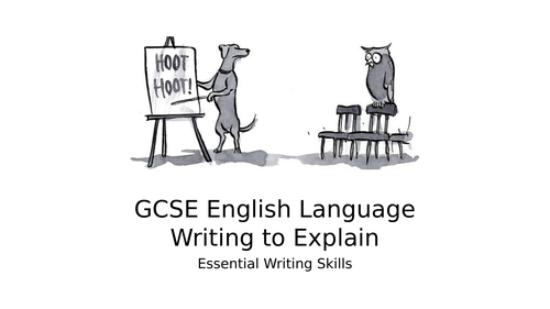 GCSE English Language: Writing to Explain - CRAFT - Writing Skills ...