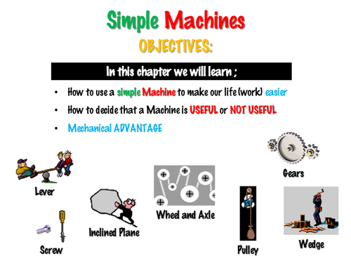 Simple MACHINES – Lesson Presentation (PPT) | Teaching Resources