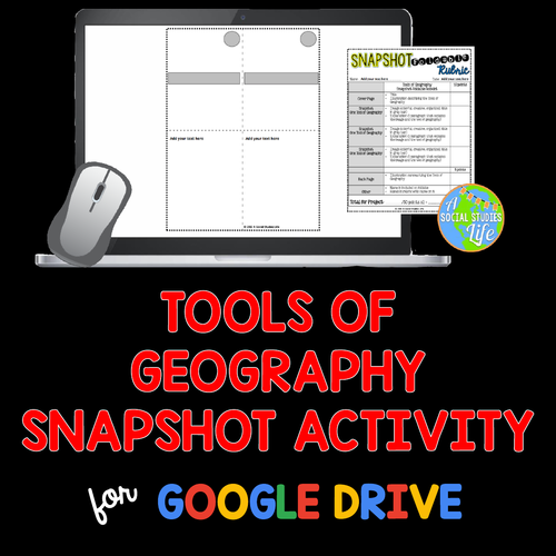 Tools of Geography Snapshot Activity | Teaching Resources