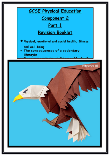 GCSE PE - Edexcel - Component 2 - Complete Revision and Homework ...