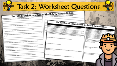 Ruhr & Hyperinflation 1923 - Weimar & Nazi Germany - GCSE History ...