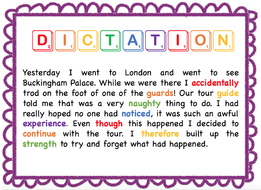Year 3 and 4 Spelling Dictation Activities | Teaching Resources