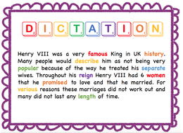 Year 3 and 4 Spelling Dictation Activities | Teaching Resources