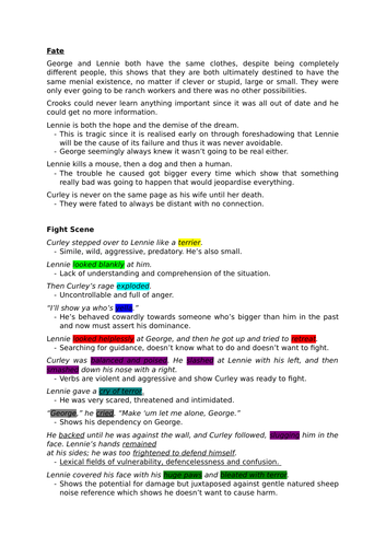 Themes and structure in Of Mice and Men | Teaching Resources