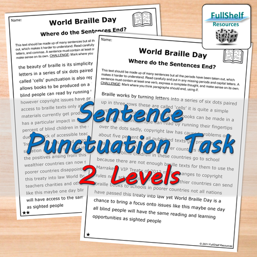 Louis Braille January Reading Comprehension | Teaching Resources