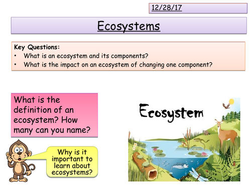Ecosystems | Teaching Resources