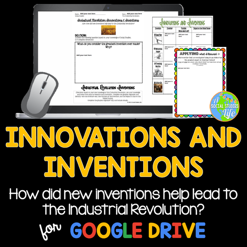 Industrial Revolution Inventions | Teaching Resources