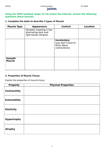 IB DP SEHS Topic 1 Complete | Teaching Resources