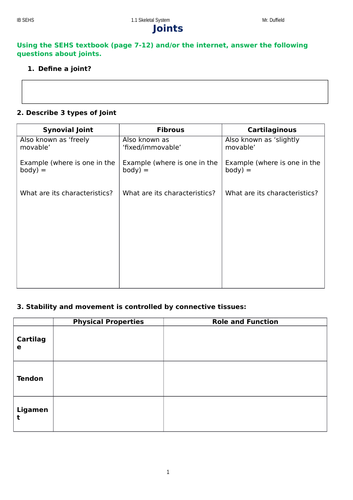 IB DP SEHS Topic 1 Complete | Teaching Resources