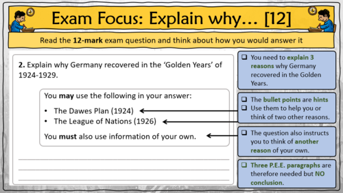 Gustav Stresemann Recovery - Weimar & Nazi Germany - GCSE History ...