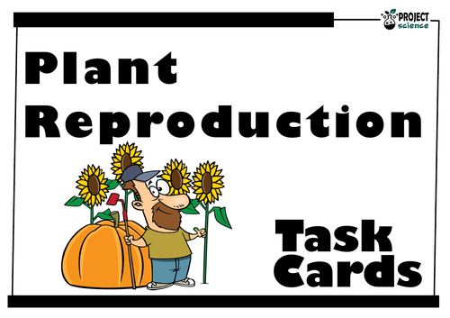Plant Reproduction Task Cards | Teaching Resources