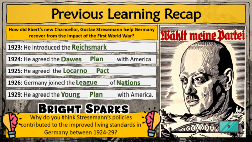 Improved Living Standards for Workers - Weimar & Nazi Germany - GCSE ...