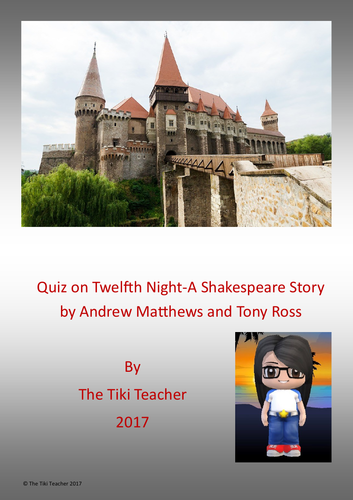 Quiz on Twelfth Night - A Shakespeare Story by Andrew Matthews and Tony ...